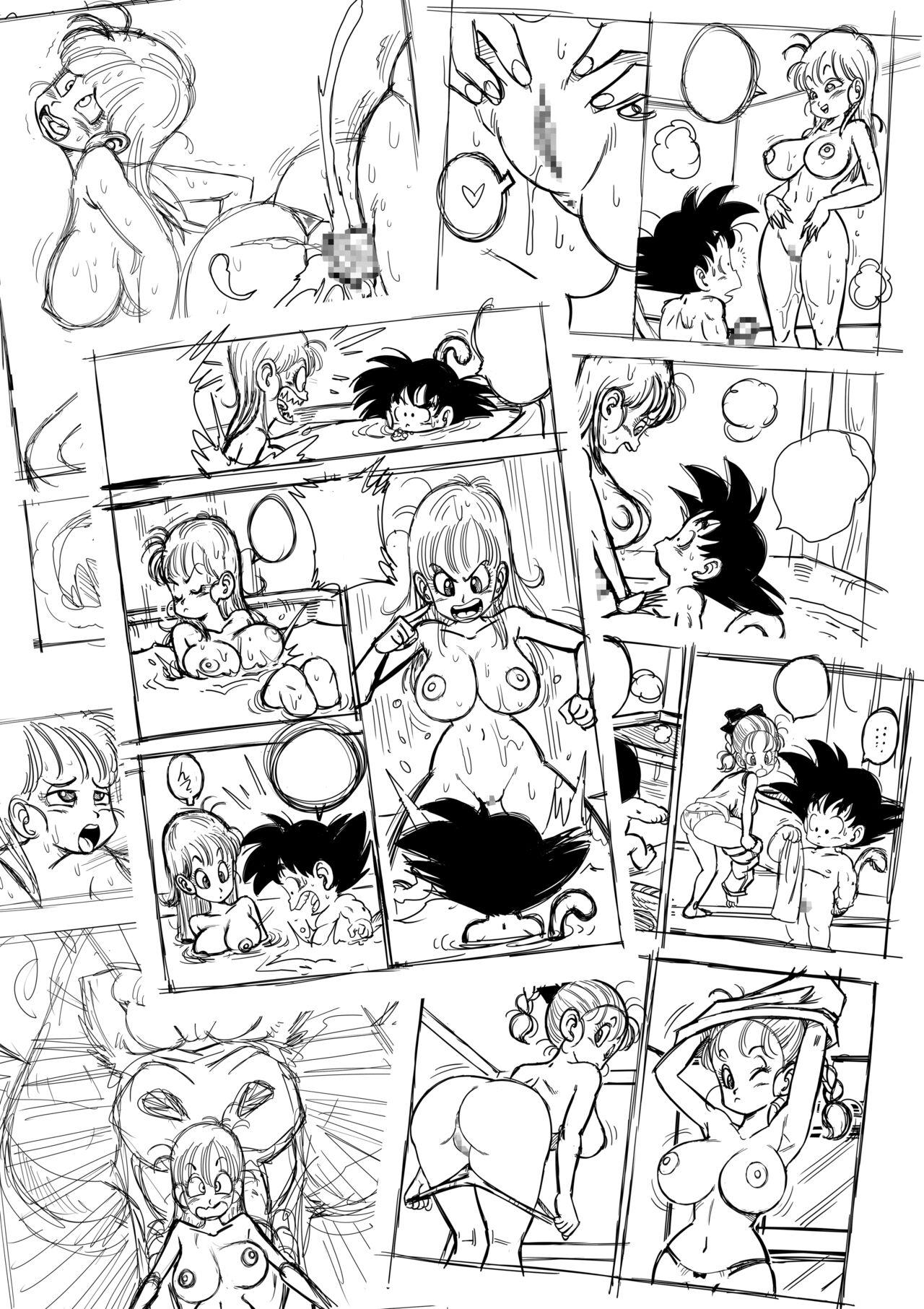 Sono Ichi Ofuro De Sex Dagon Ball Episode 1 Sex In The Bath Page 25 Nhentai Hentai