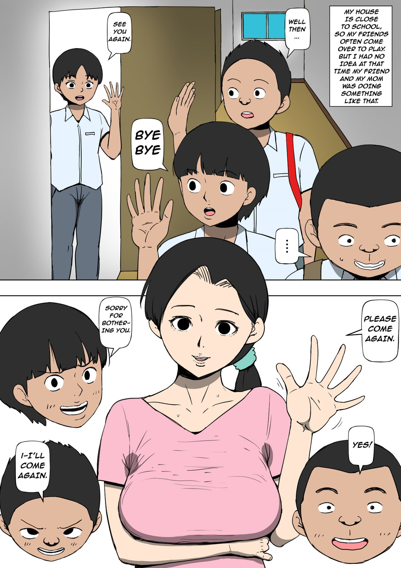 Hito No Hahaoya To Sex Suru Yatsura My Friend Who Have Sex With My